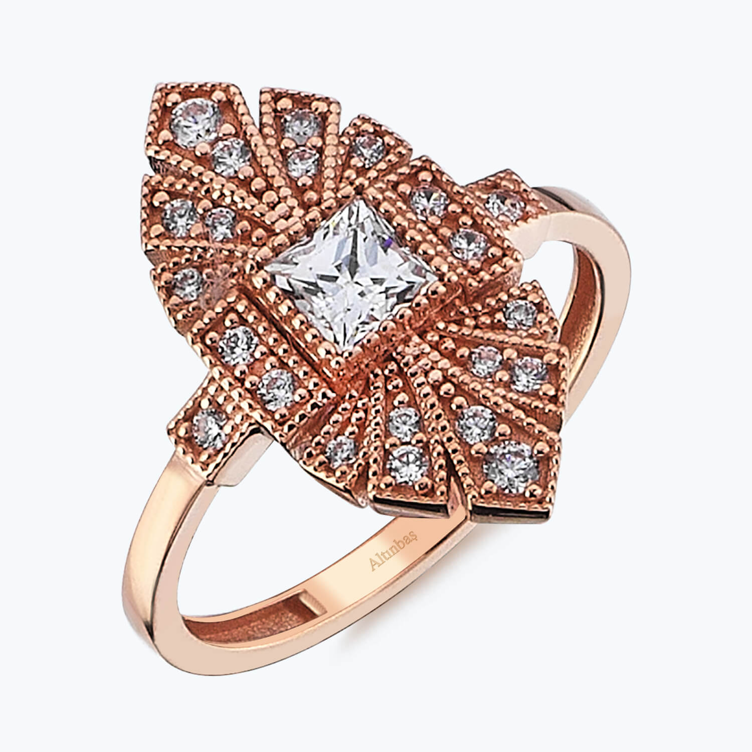 Altın Vintage Yüzük