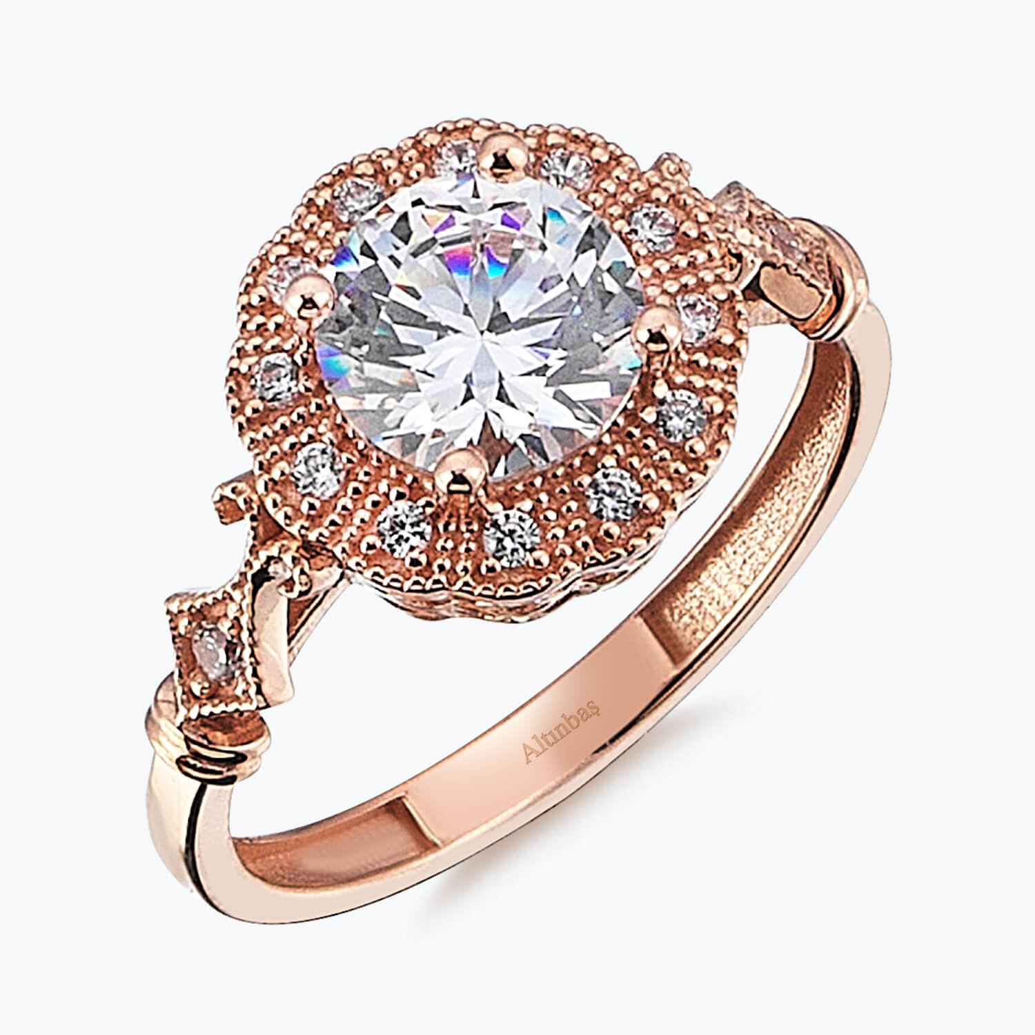 Altın Vintage Yüzük