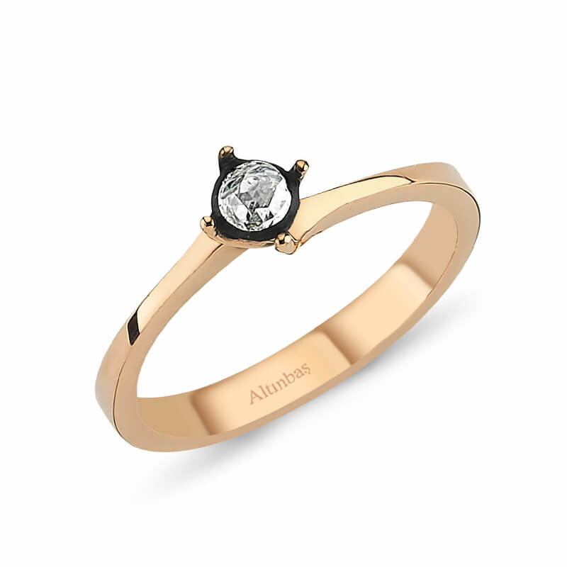 Elmas Tektaş Yüzük