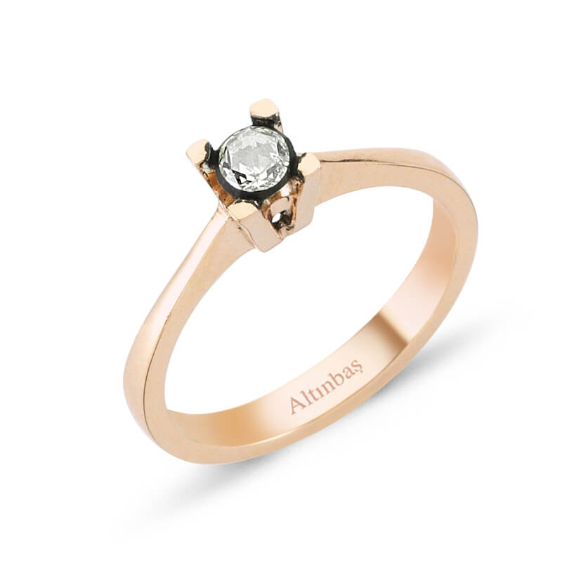 Elmas Tektaş Yüzük