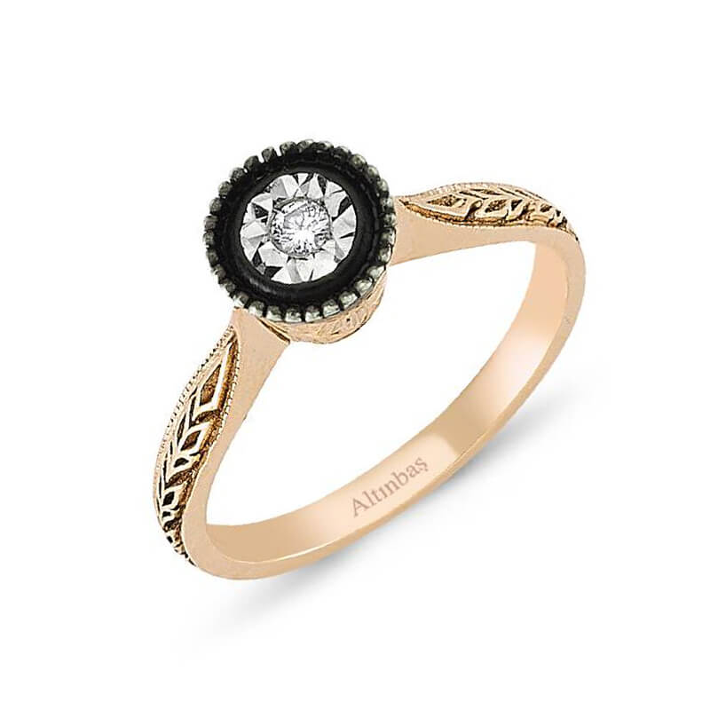 Elmas Tektaş Yüzük