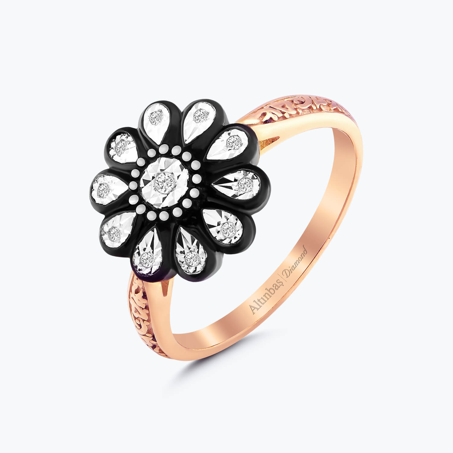 Elmas Papatya Yüzük