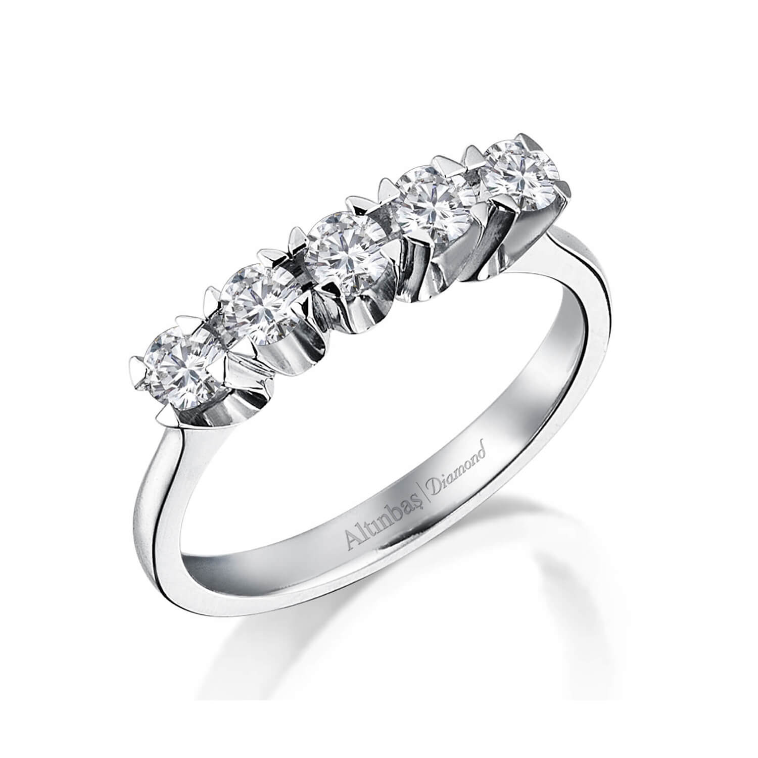 Pırlanta Beştaş Yüzük Pırlanta Beştaş Yüzük