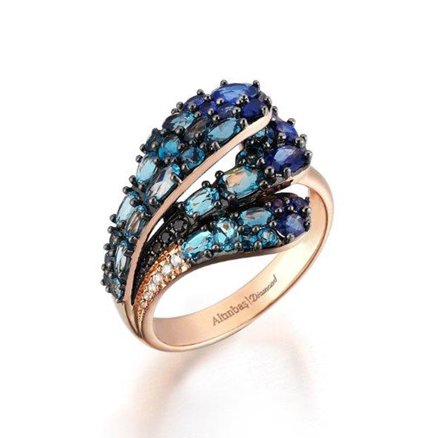 Pırlanta Topaz Yüzük Pırlanta Topaz Yüzük