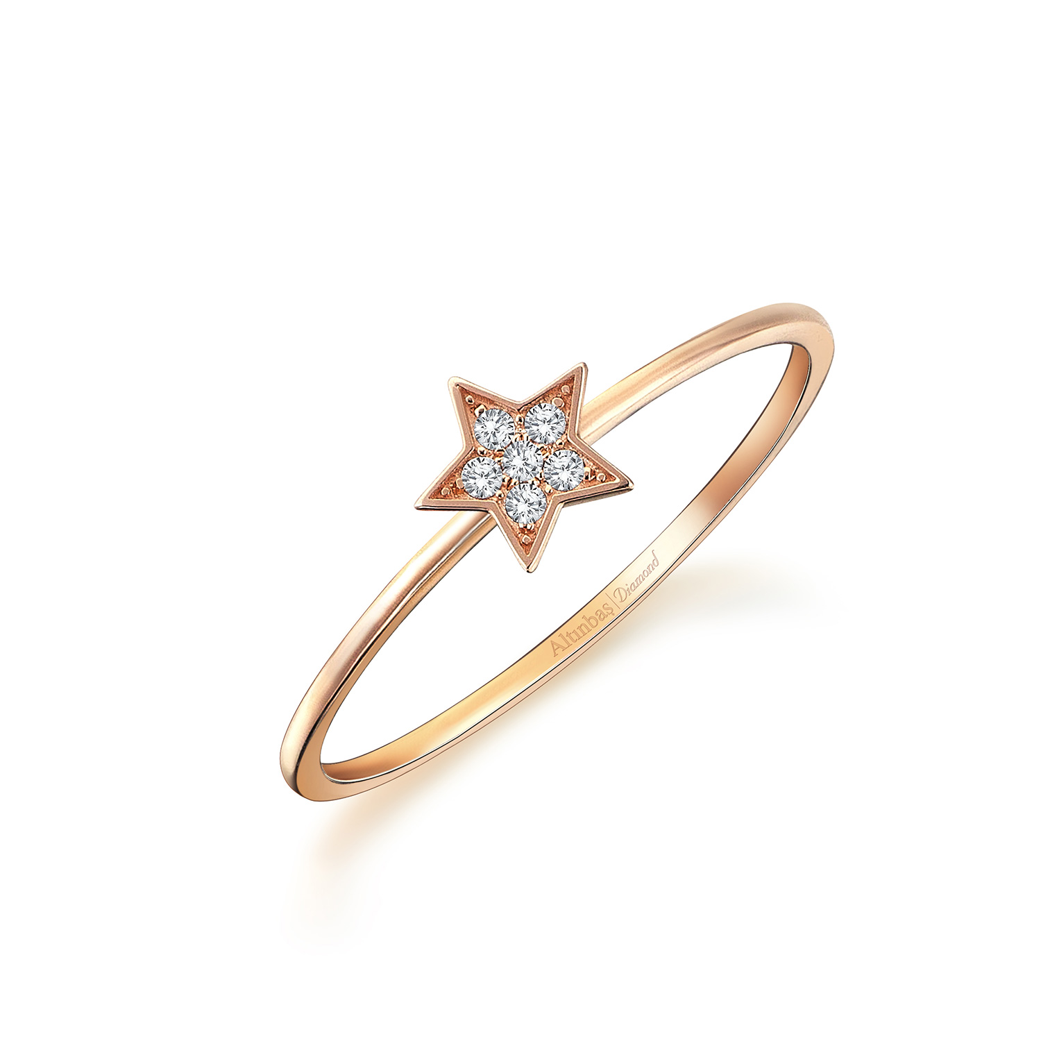 Pırlanta Yıldız Yüzük