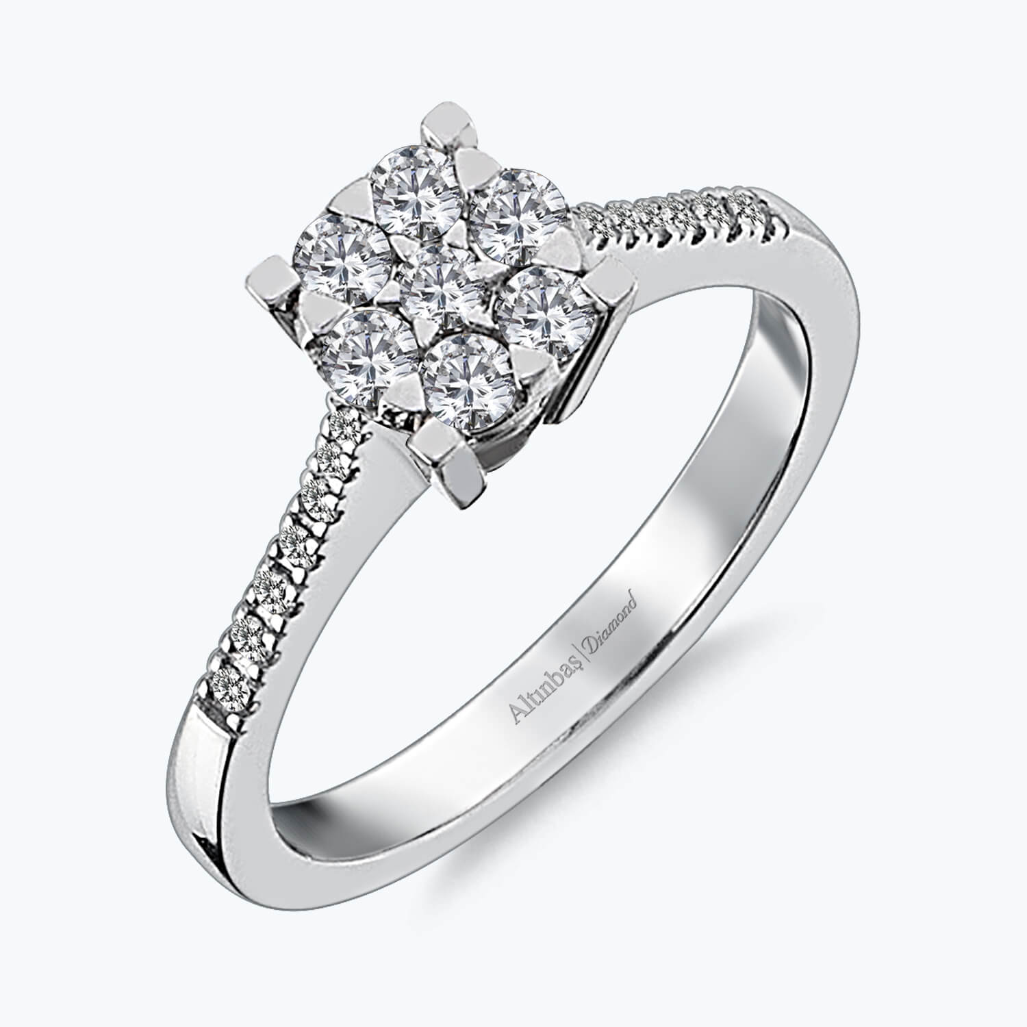 Pırlanta Bouquet Yüzük