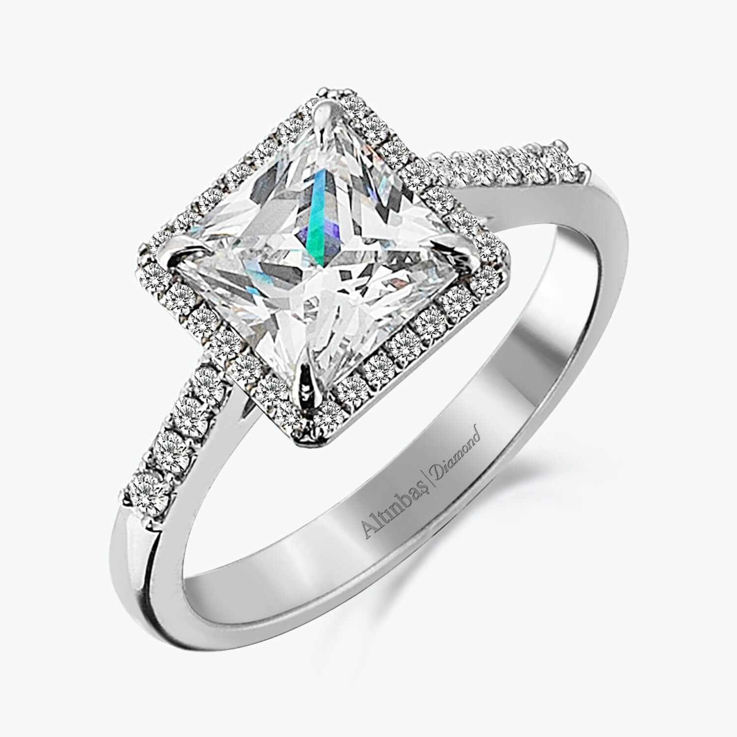 Pırlanta Topaz Yüzük