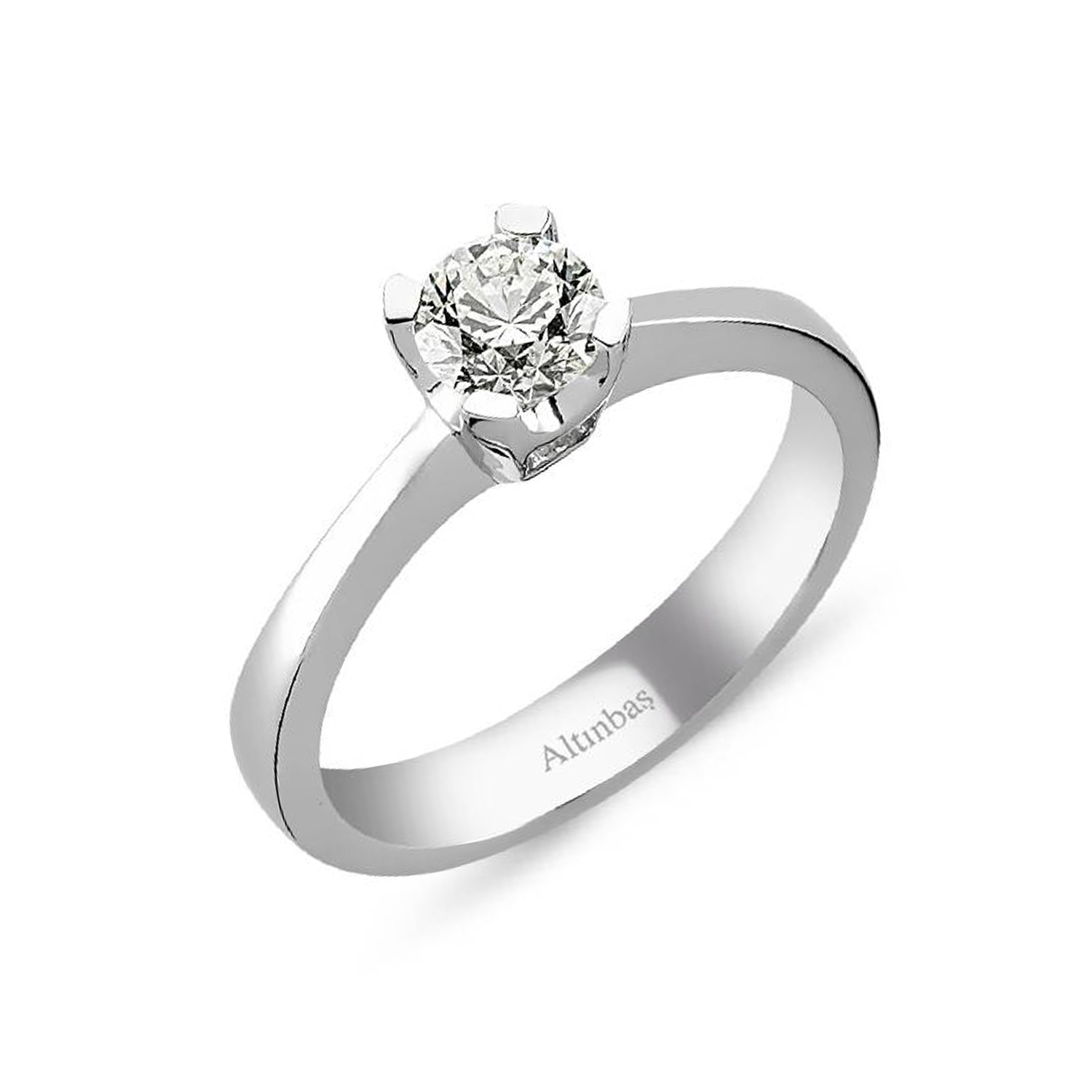 Pırlanta Tektaş Yüzük