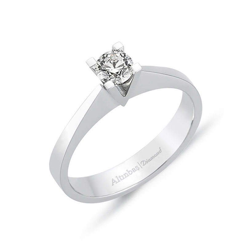 Pırlanta Tektaş Yüzük