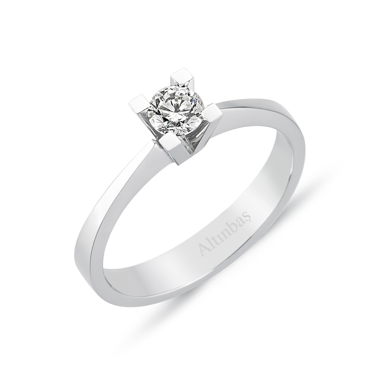 Pırlanta Tektaş Yüzük