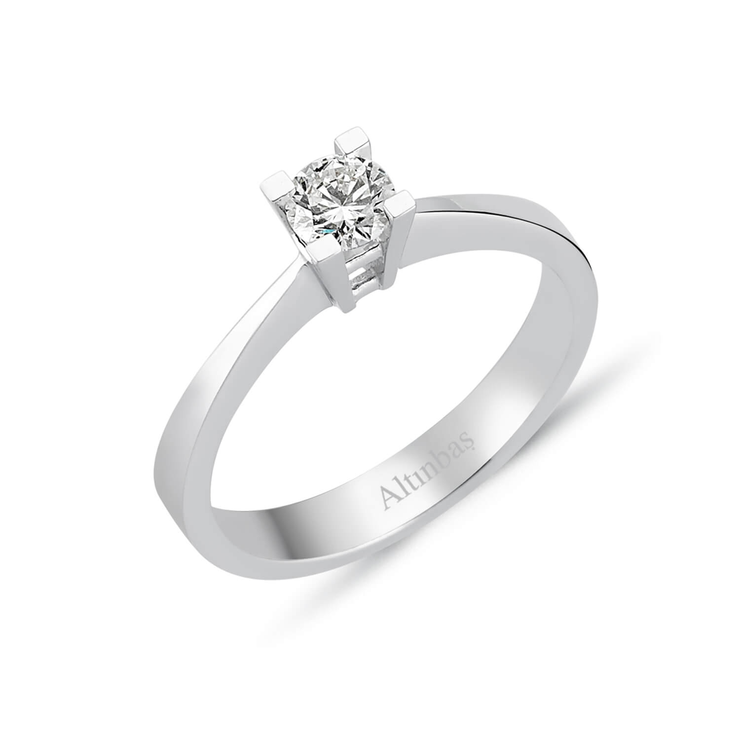 Pırlanta Tektaş Yüzük