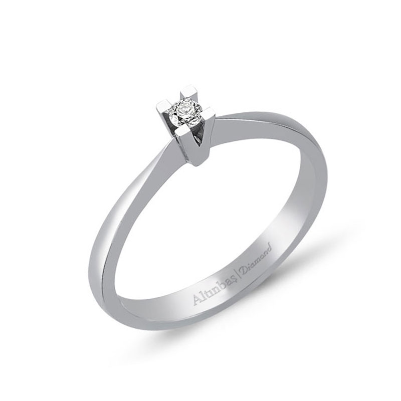 Pırlanta Tektaş Yüzük