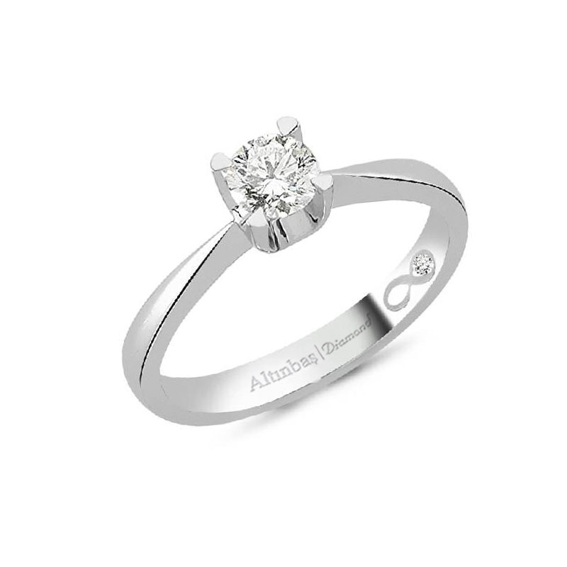 Pırlanta Tektaş Yüzük