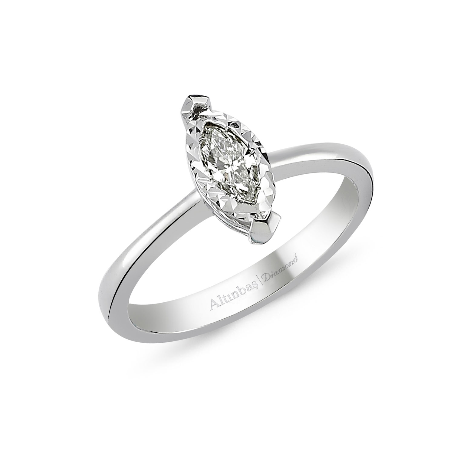 Pırlanta Tektaş Yüzük