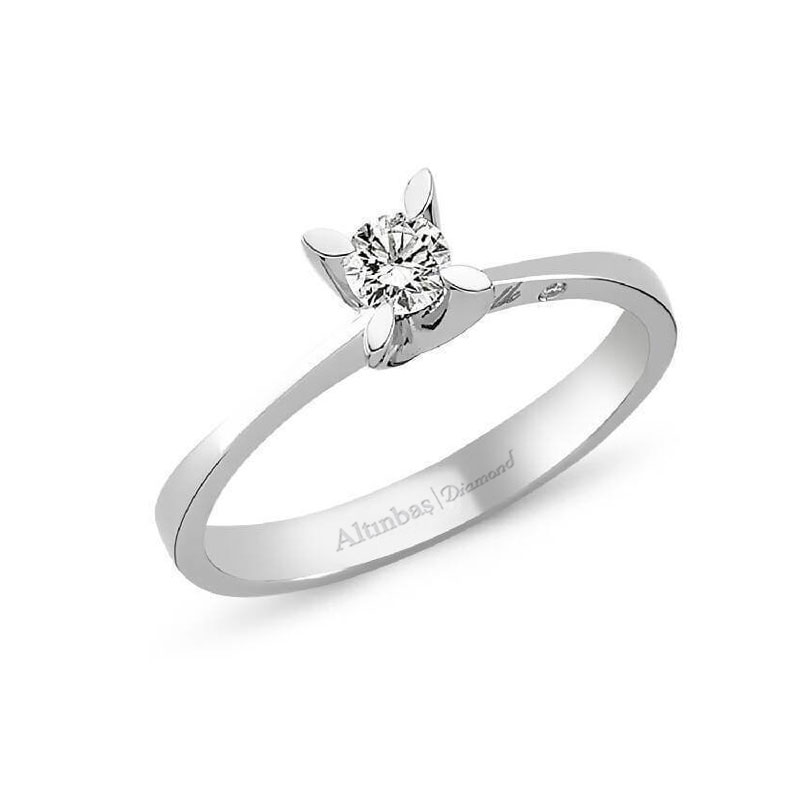 Pırlanta Tektaş Yüzük