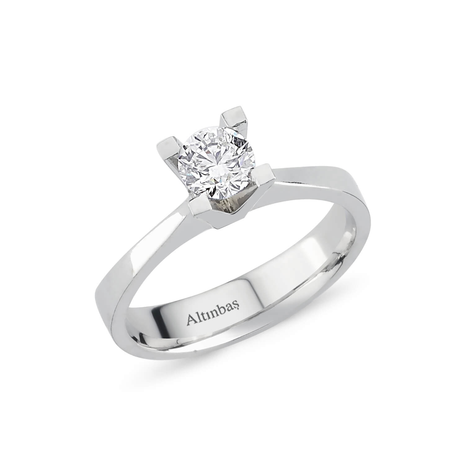 Pırlanta Tektaş Yüzük