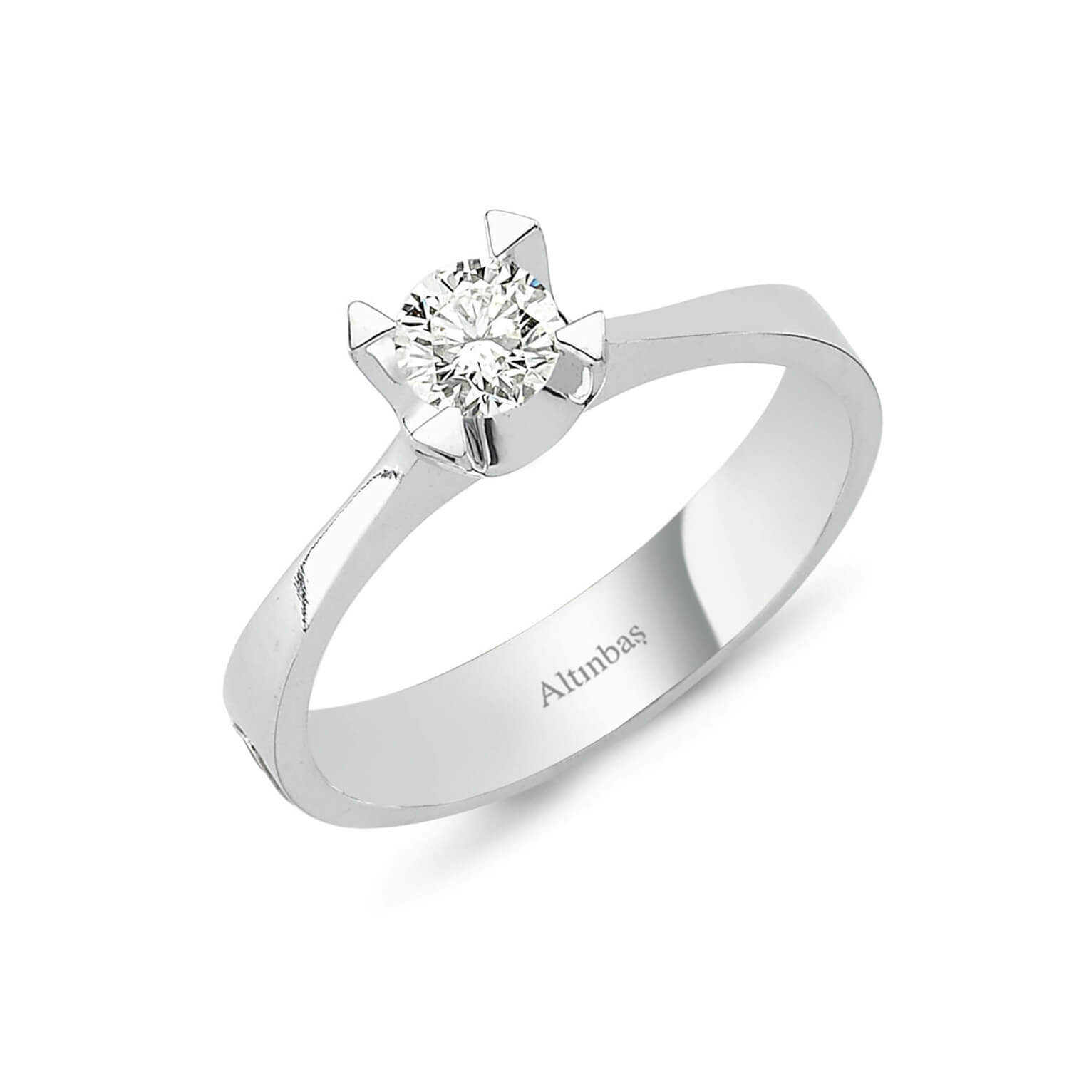 Pırlanta Tektaş Yüzük