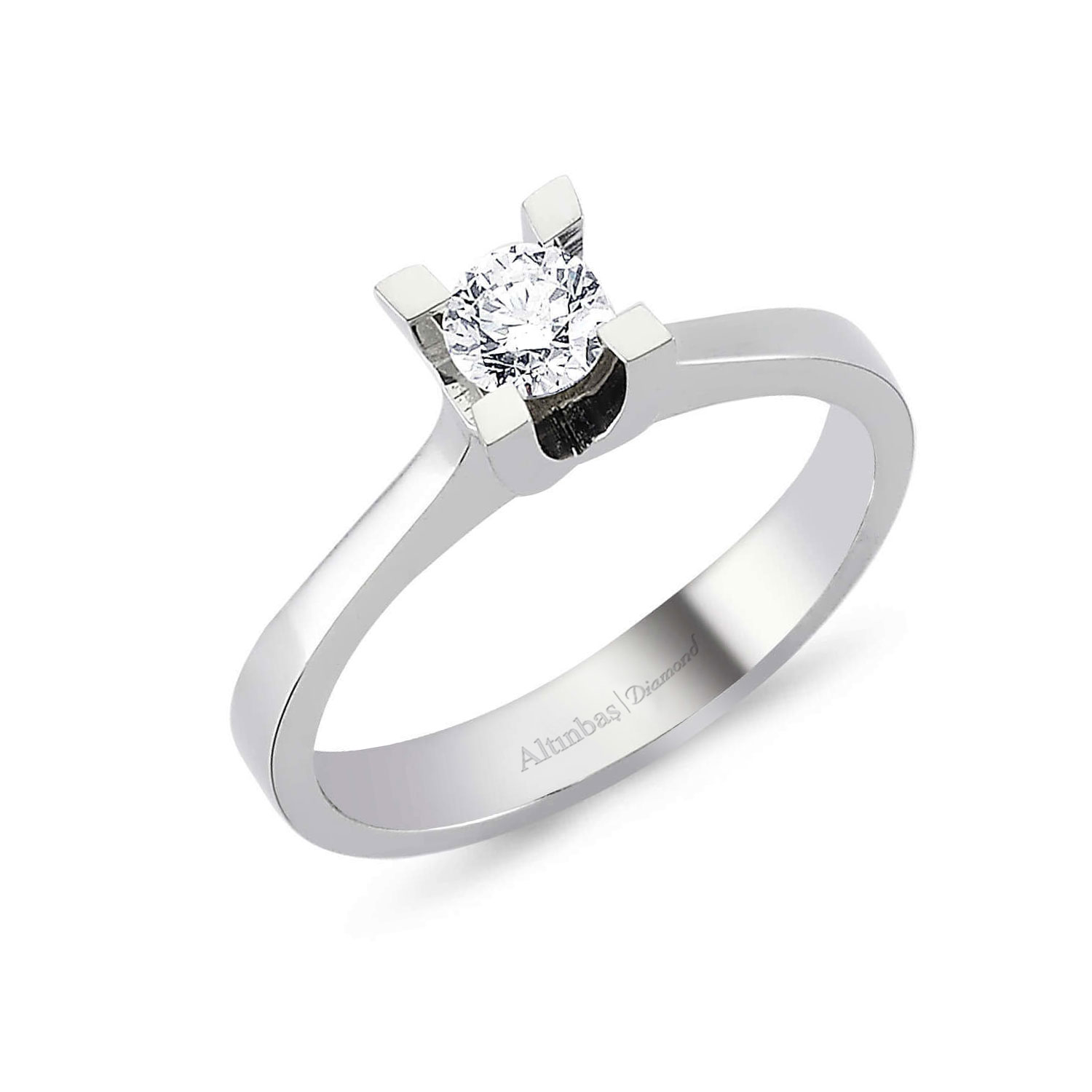 Pırlanta Tektaş Yüzük