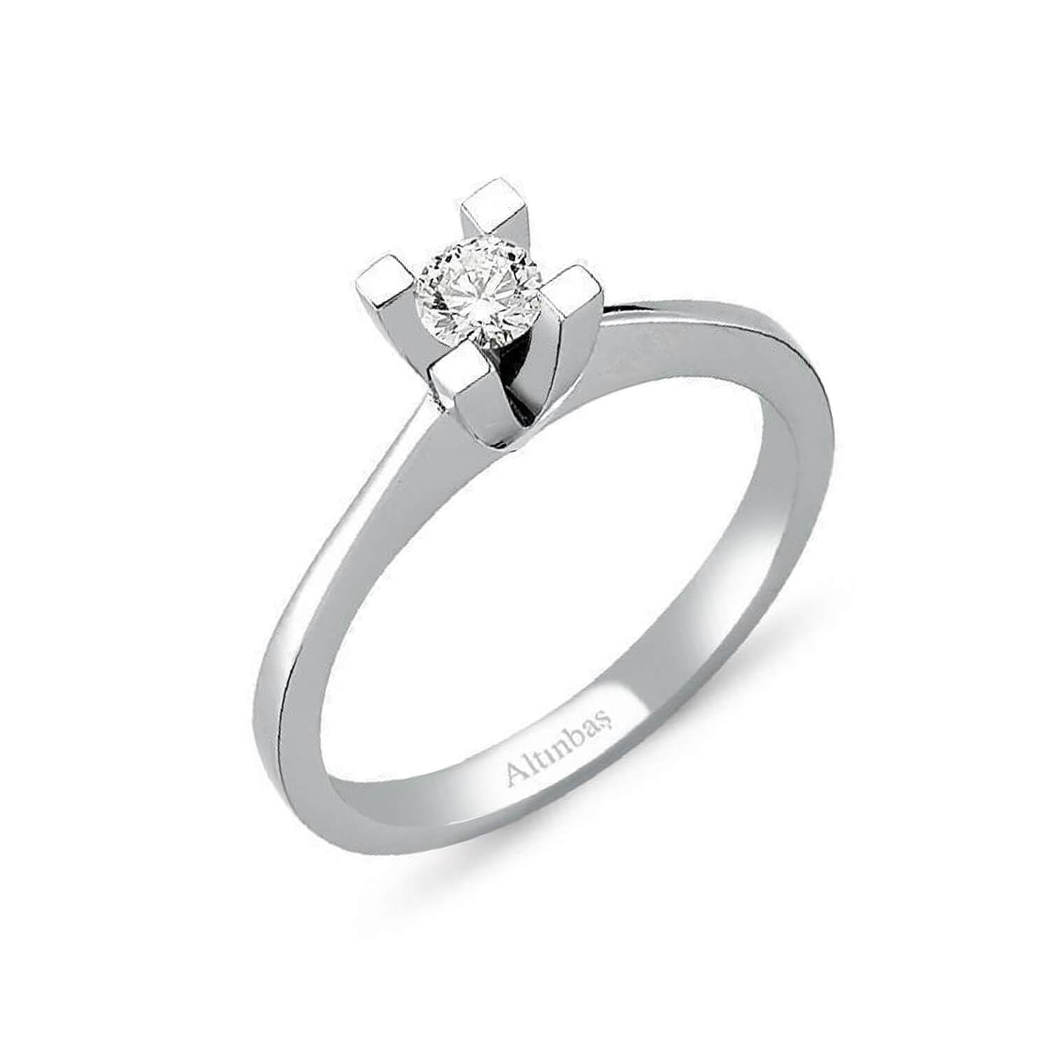 Pırlanta Tektaş Yüzük