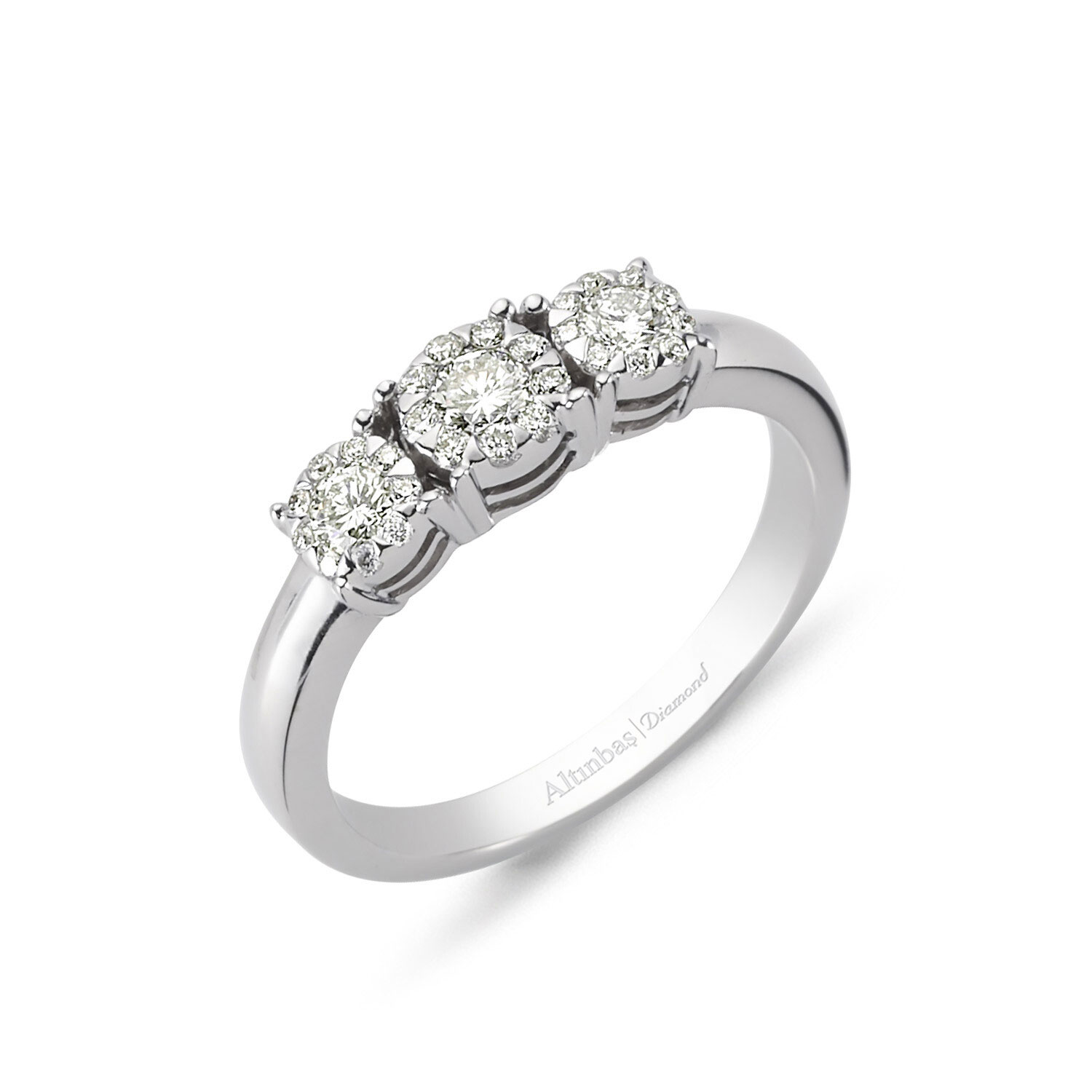 Pırlanta Tria Yüzük