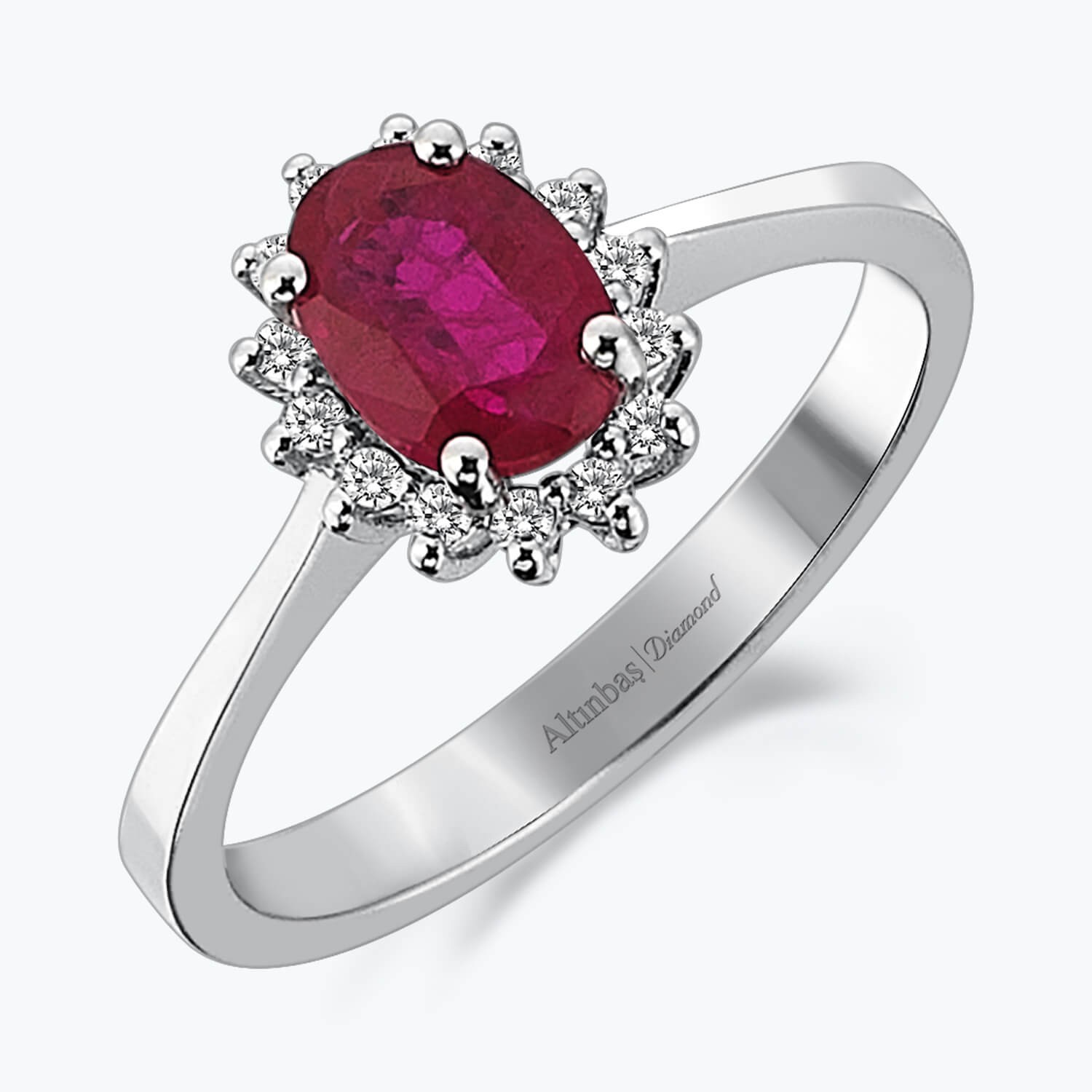 Pırlanta Yakut Yüzük