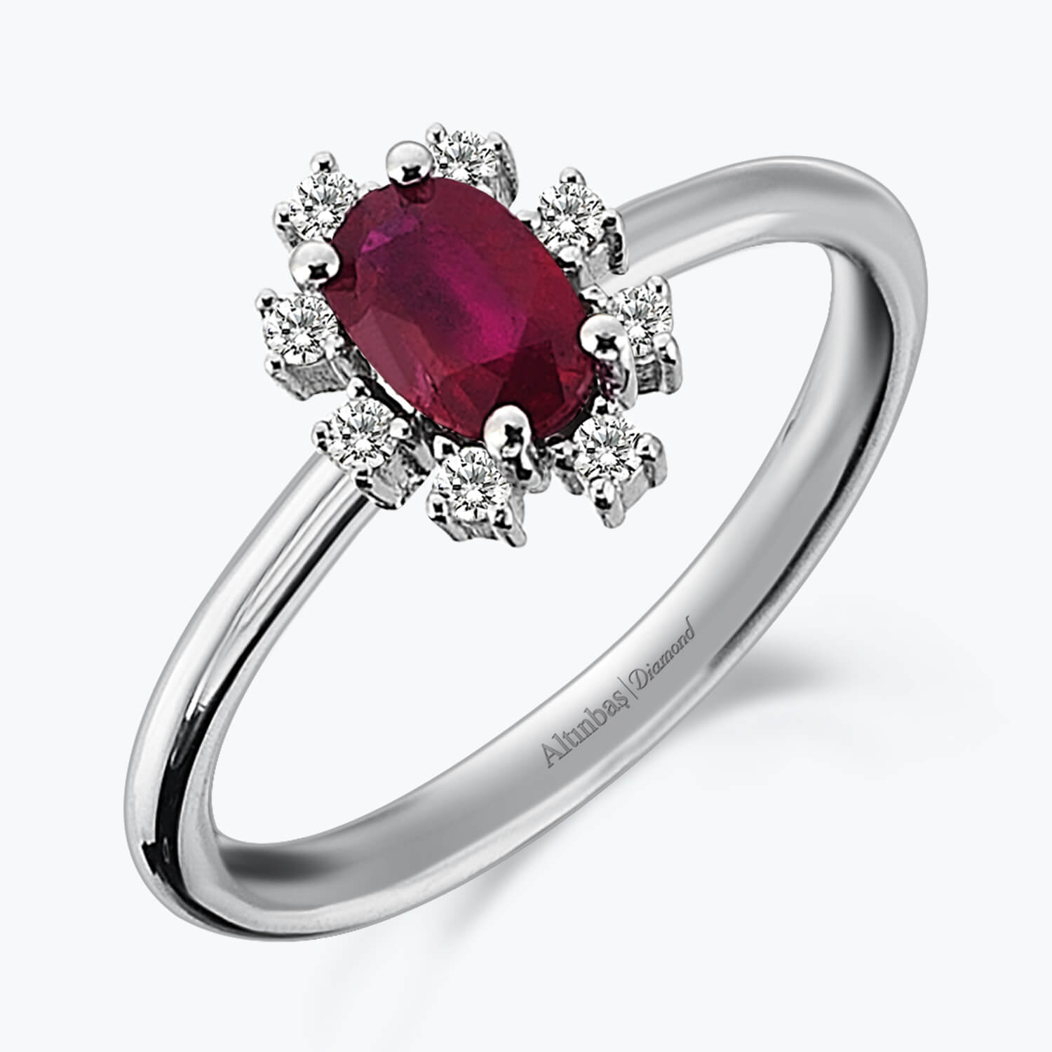 Pırlanta Yakut Yüzük