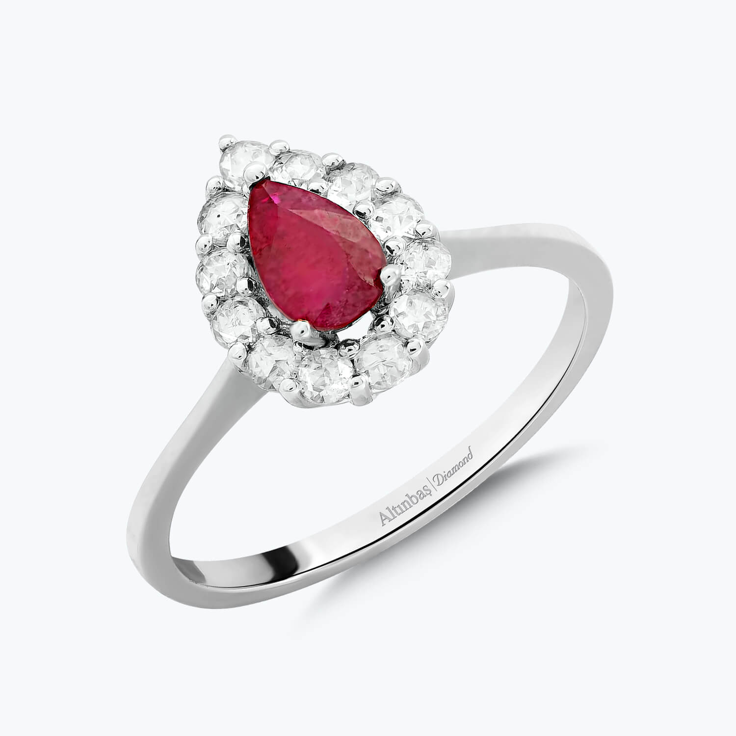 Pırlanta Yakut Yüzük